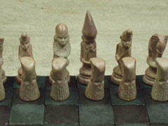 Stone Chess Pieces